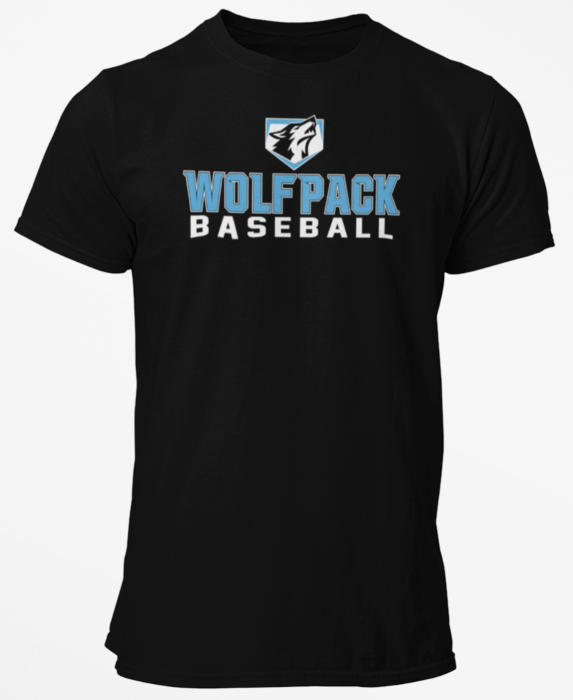 Official Wolfpack Baseball Plate Tee – Cal-Legal Original
